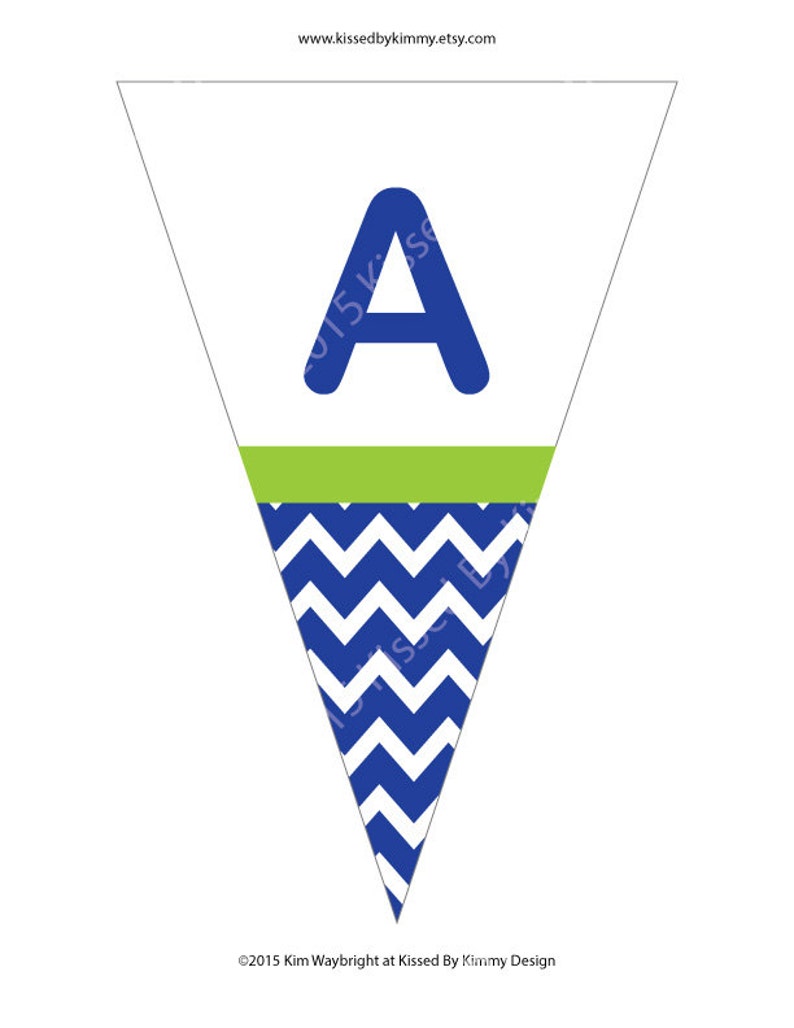 Boy Baby Shower Banner - Baby Boy Name Banner -U Print FULL ALPHABET ...