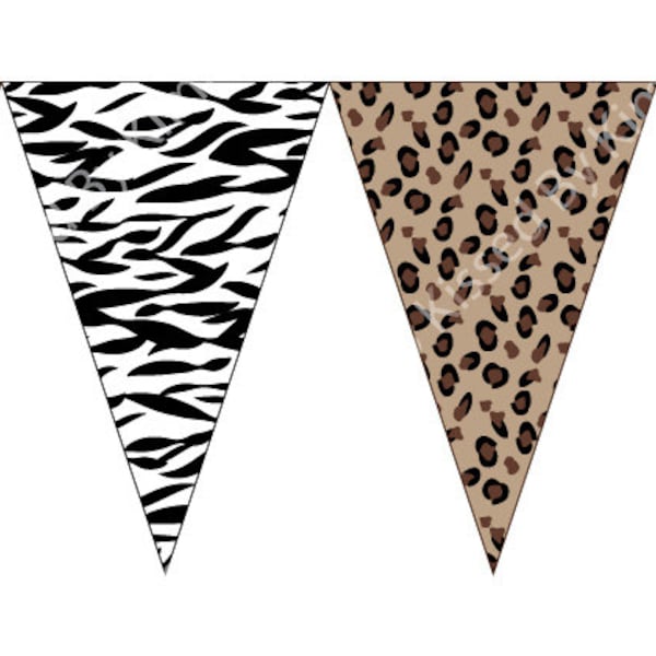 Zebra Banner - Etsy
