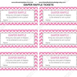 Baby Pink Silver Baby Shower Game Pack - 60% OFF -PRINTABLE Girl Shower ...