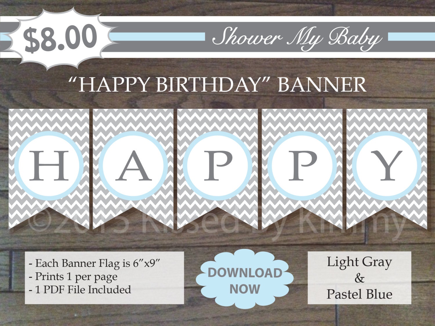 Happy Birthday Banner Printable For Man