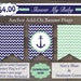 Nautical Baby Shower Banner - 60% off - Seafoam Navy Add-on Banner ...