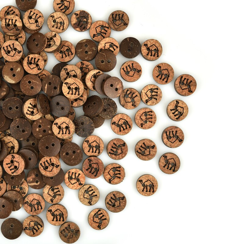 Engraved Wood Button - Etsy