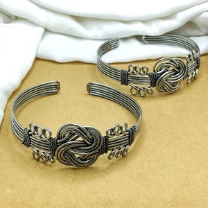 Silver Arm Cuff Upper Arm Cuff Bracelet Unique Arm Band Handmade ...