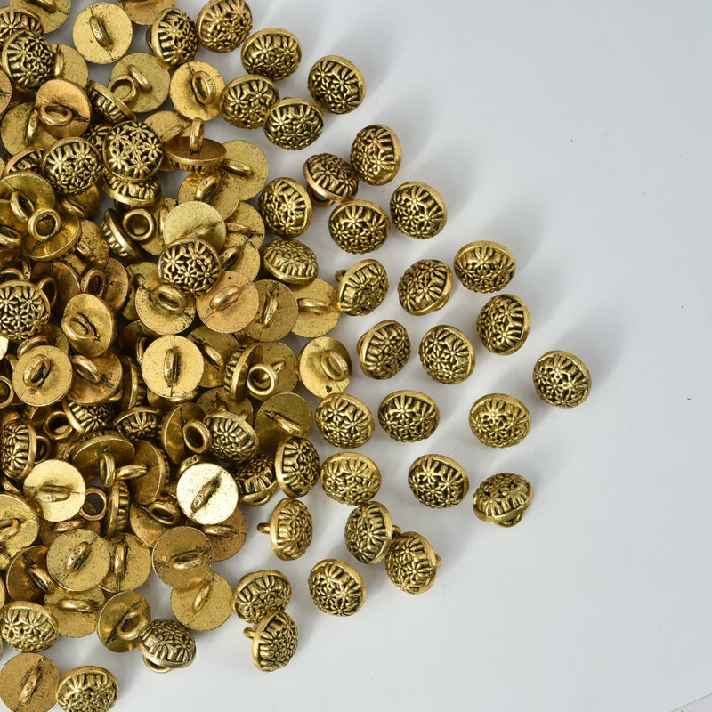 Tiny Antique Buttons - Etsy