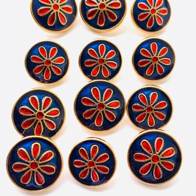 Metal Buttons - Etsy