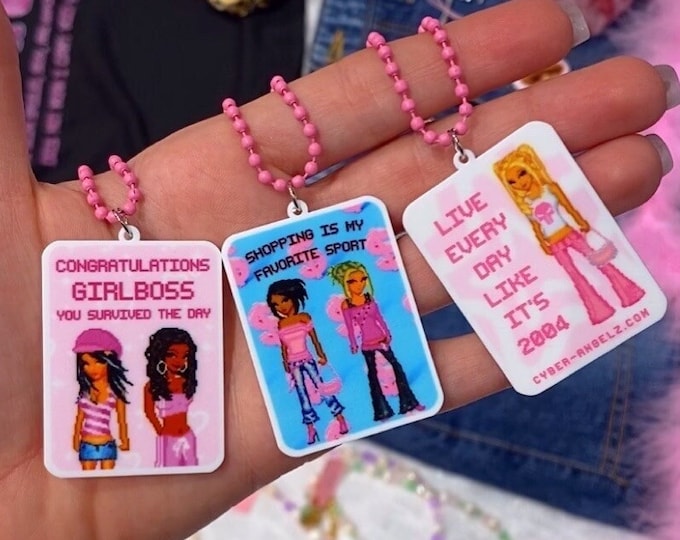 Dollzmania Keychain - Y2K Phone Strap - 2000s Accessories Myspace ...