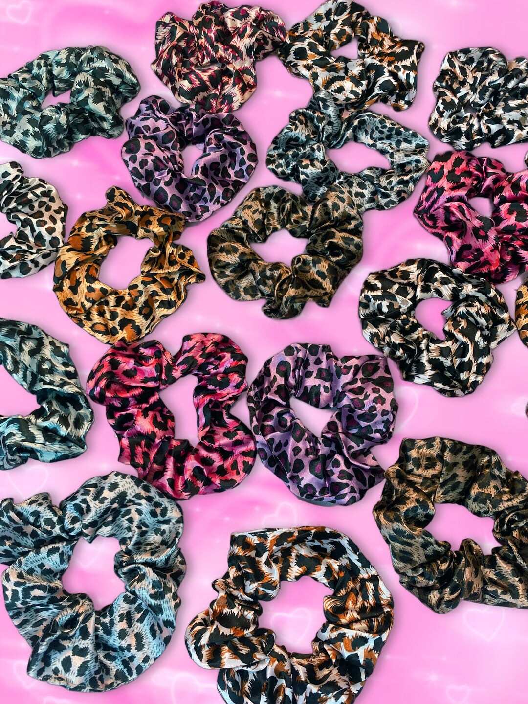 Mcbling Leopard Scrunchie - Y2K Accessories - Etsy