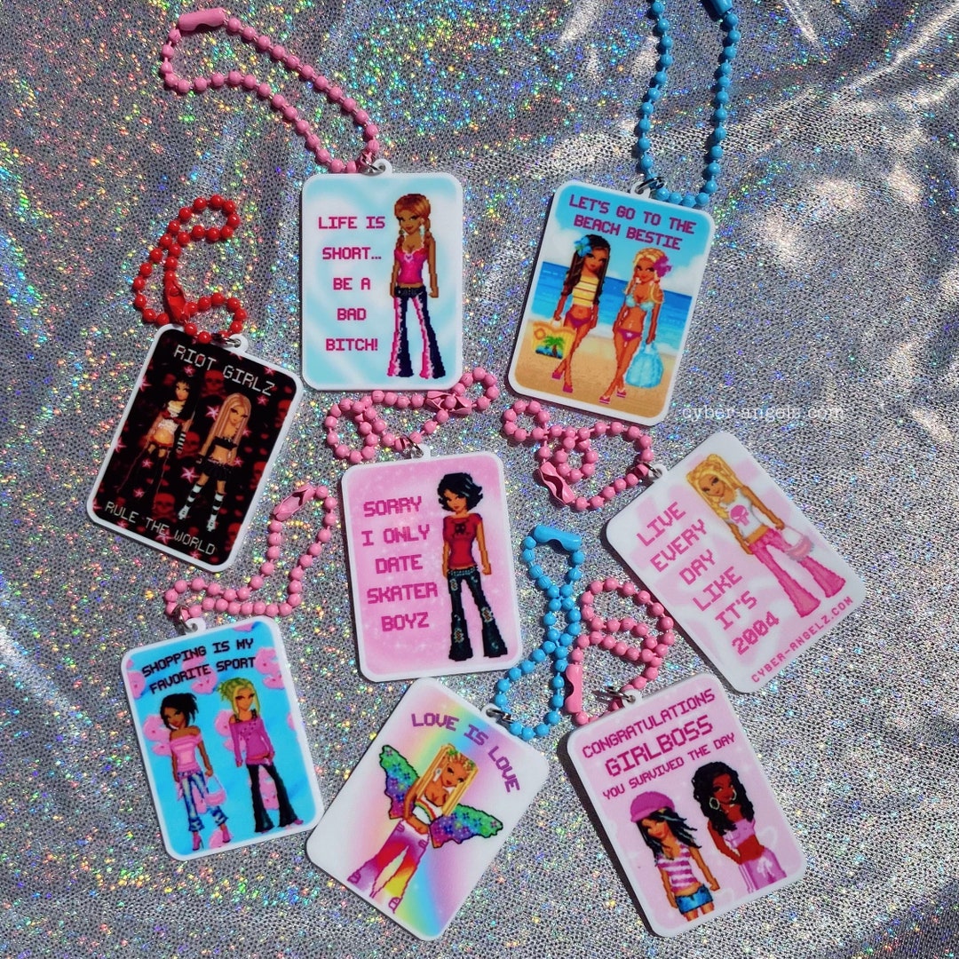 Dollzmania Keychain Y2K Phone Strap 2000s Accessories - Etsy