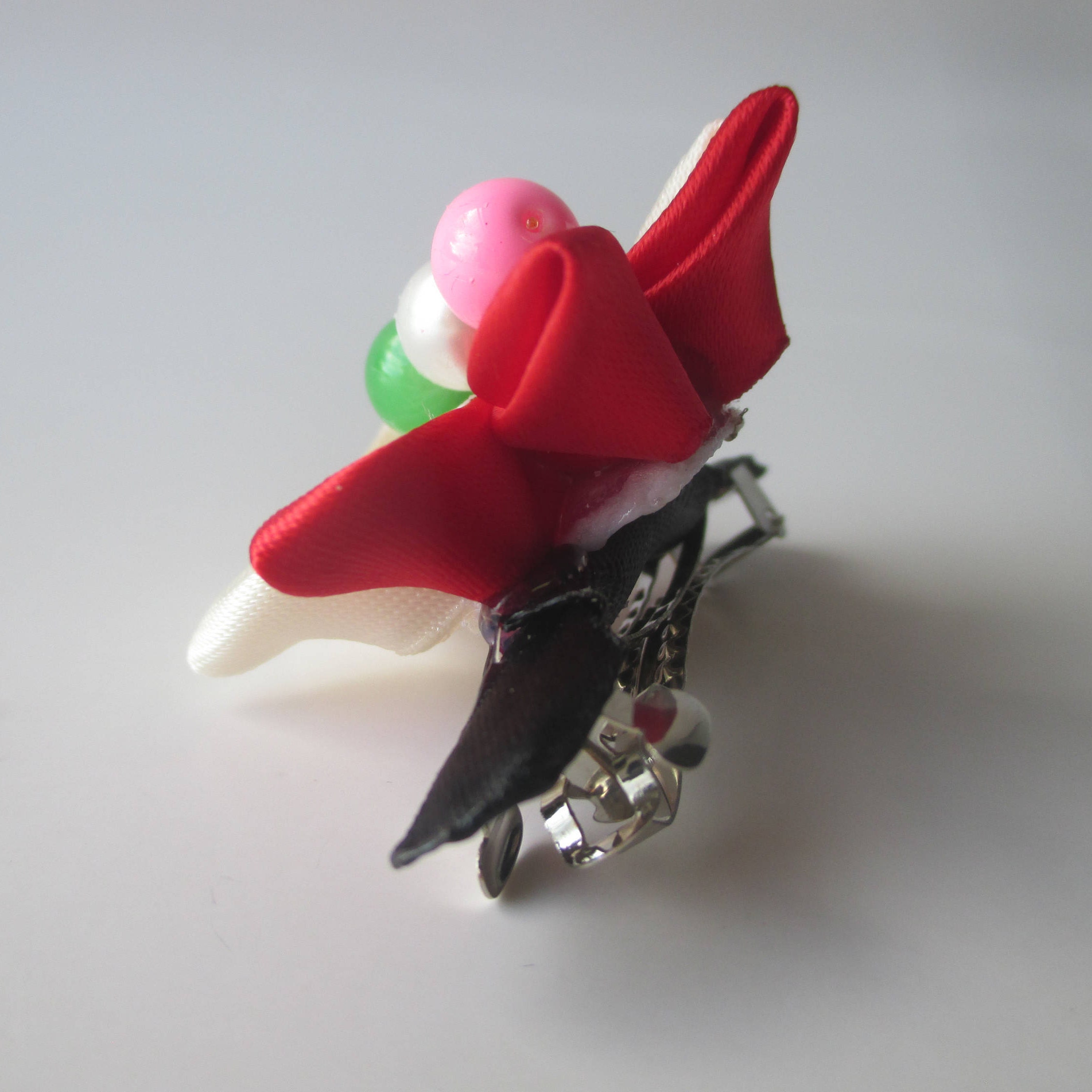 Mugen Inspired Kanzashi Flower Handmade Japanese Fabric - Etsy