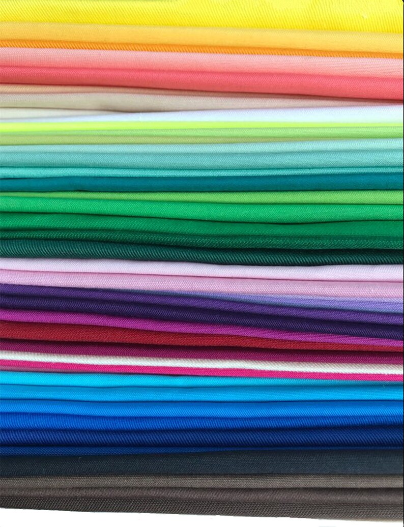 50PCS 2030cm Assorted Pre-Cut Solid Color Mixed Squares | Etsy