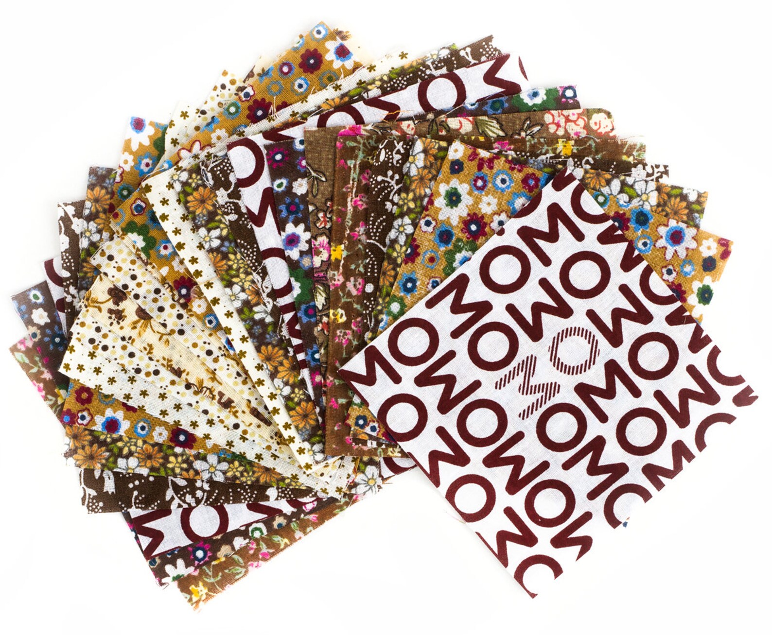 50pcs Different Pattern Patchwork Fabric Craft Printed Cotton | Etsy