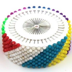 Craft Pin Wheel- 40 Pins - Ball Shaped Pin Heads. (SKU: CTJZ21FSC40PIN ...