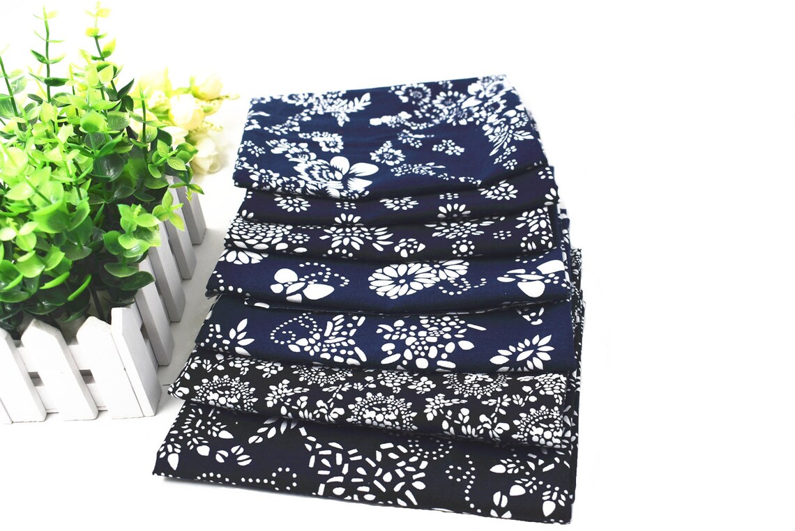 7xdifferent Blue Pattern Chinese Han Folk Traditional Printed | Etsy