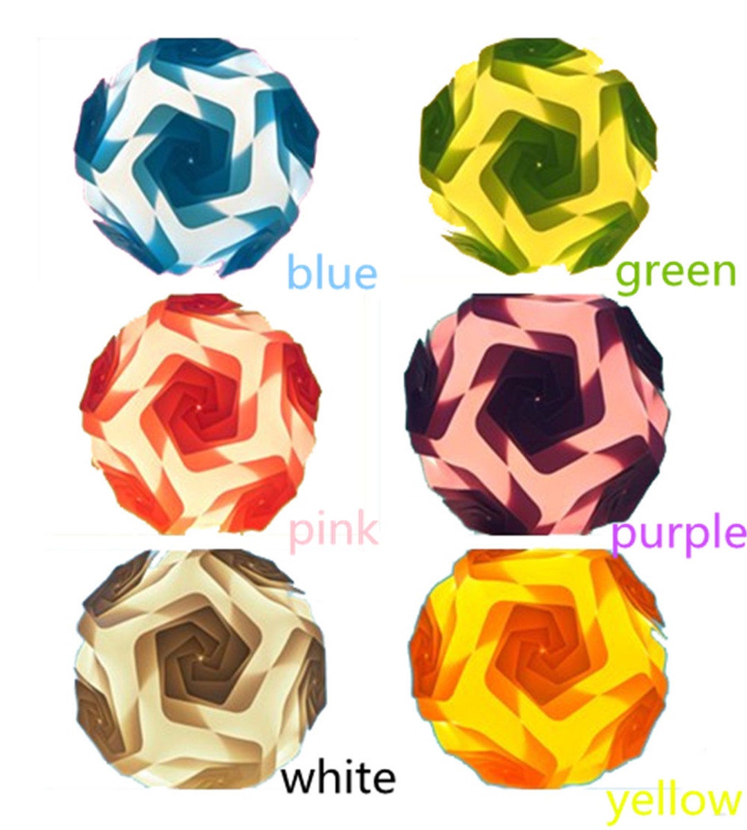 DIY Party Decoration- Puzzle Lampshade - Puzzle Lightshade - Ceiling ...