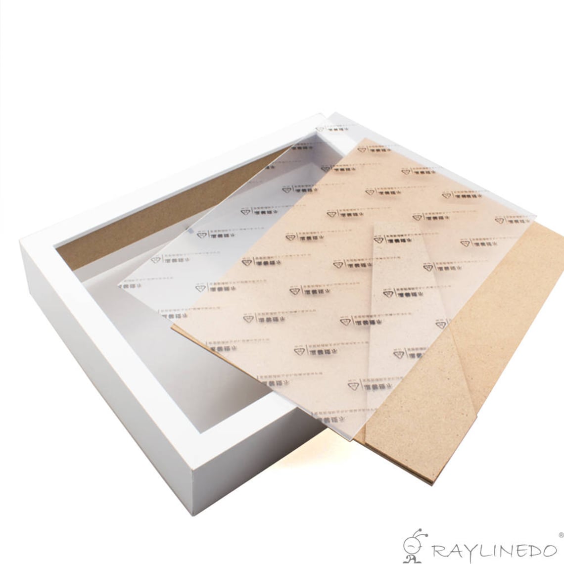 White 3D Deep Picture Photo Frame Display Memory Box for - Etsy