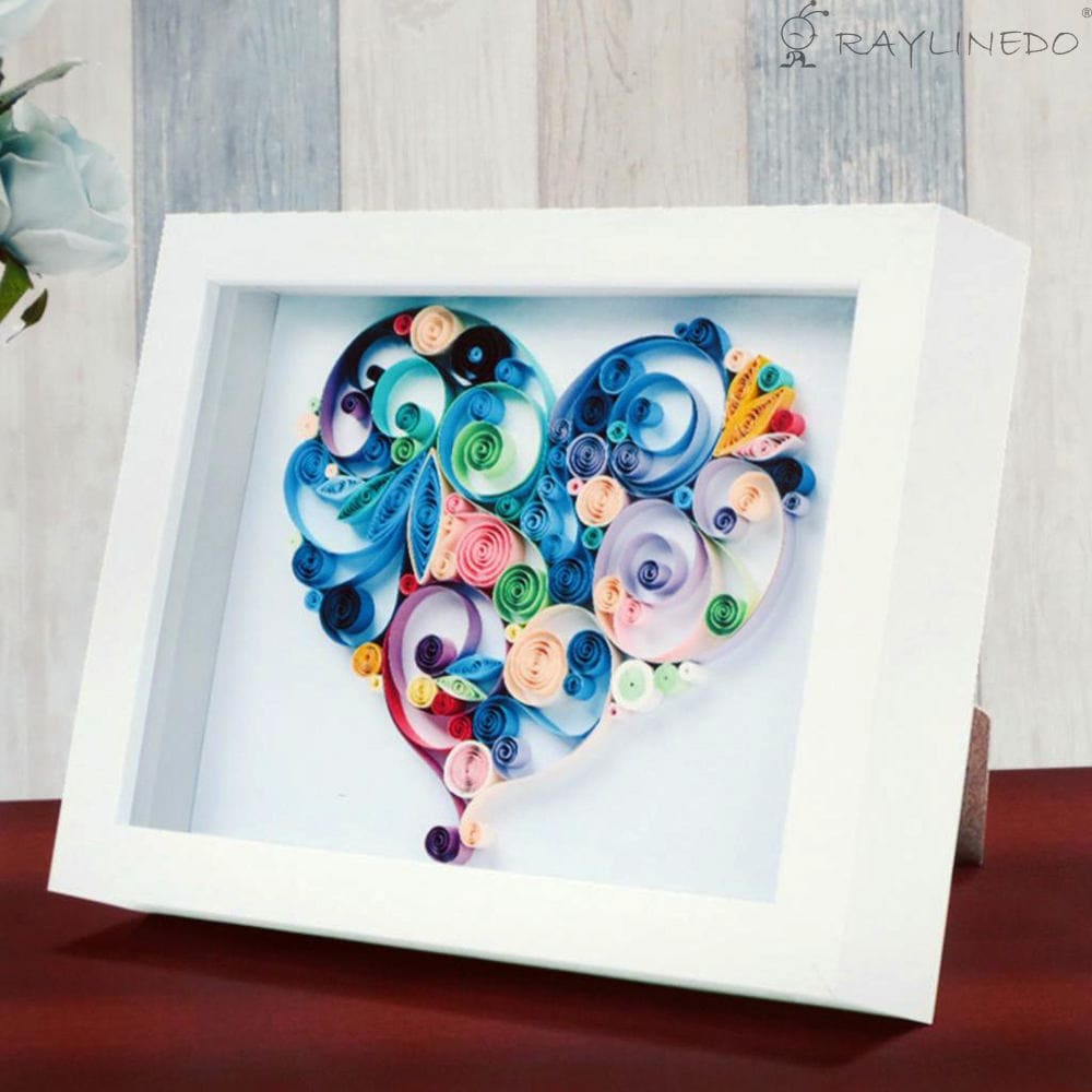 White 3D Deep Picture Photo Frame Display Memory Box for - Etsy