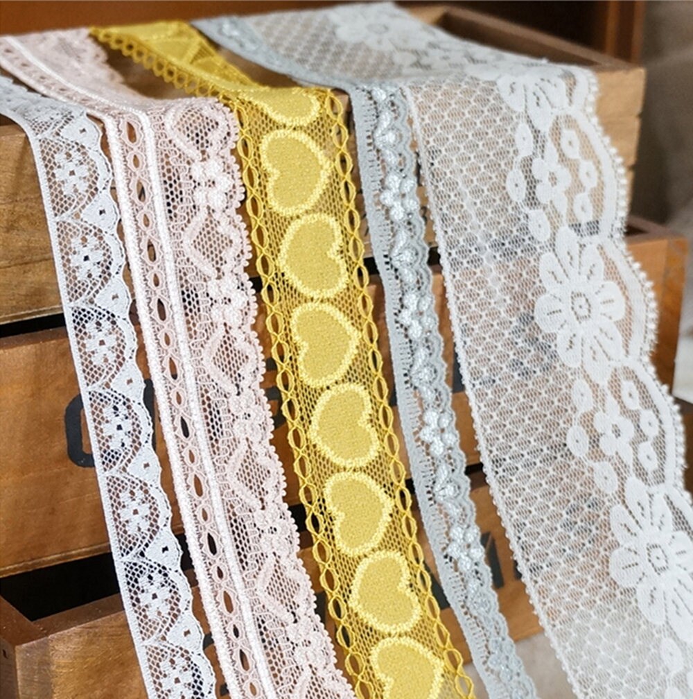 30 Meters Assorted Vintage Style Lace Ribbon Trim Bridal | Etsy