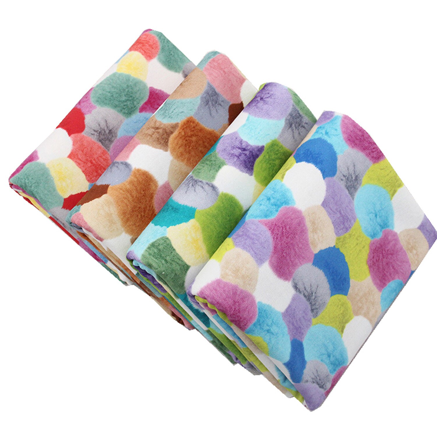 Chinese Ink Style Cotton Printed Cloth Colorful Halo Dyeing | Etsy