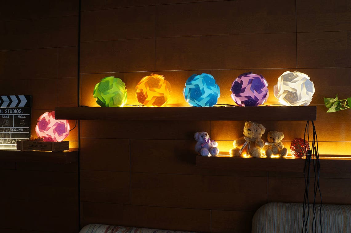 DIY Party Decoration Puzzle Lampshade Puzzle Lightshade - Etsy