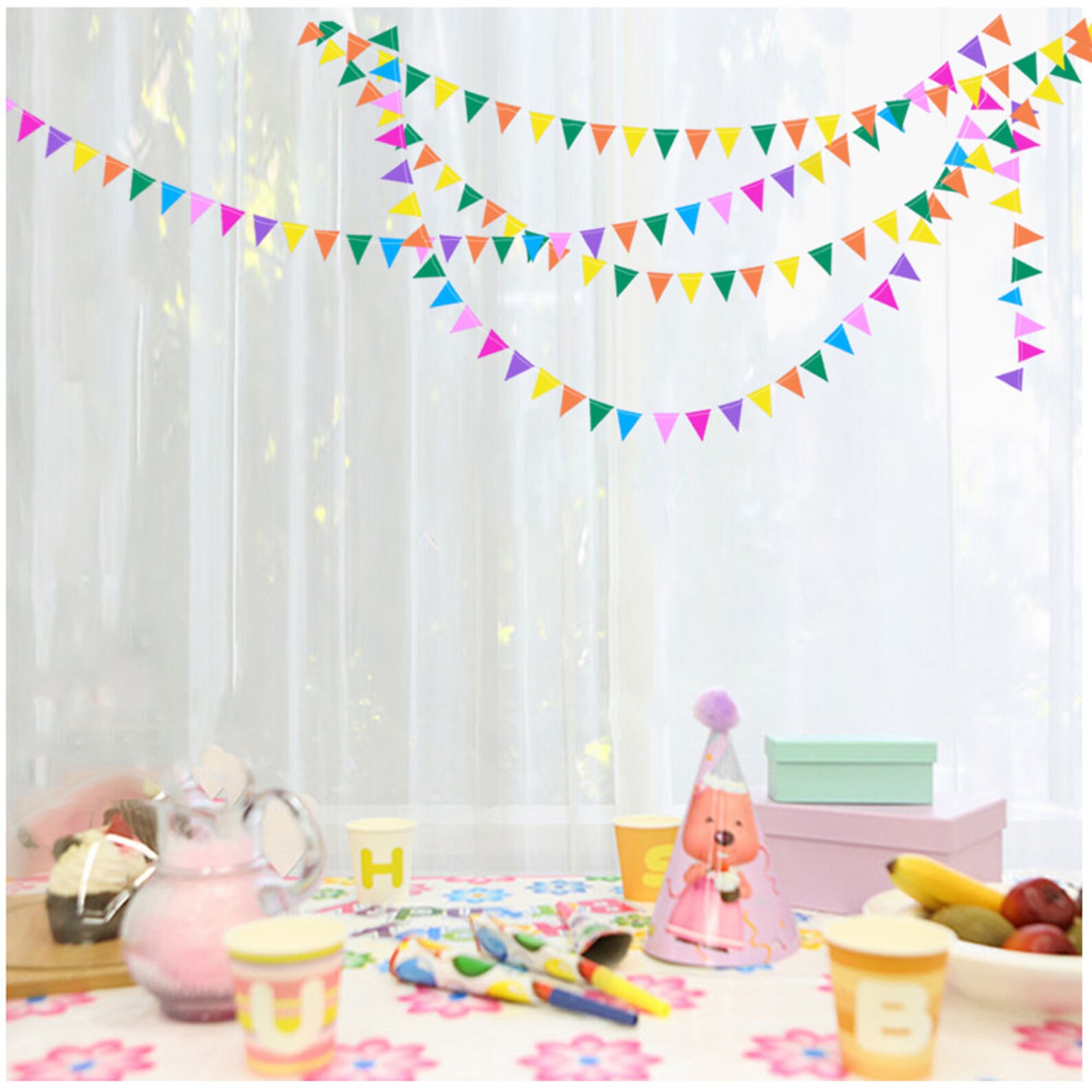 3pack Garland for Wedding Birthday Anniversary Party Christmas Girls ...