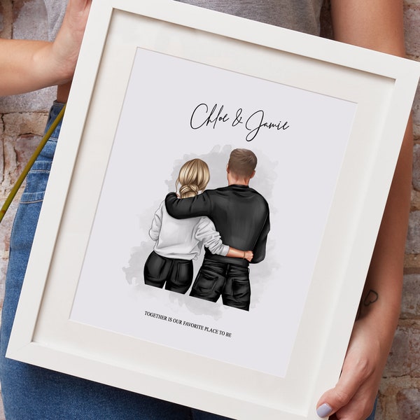 Couple Print - Etsy UK