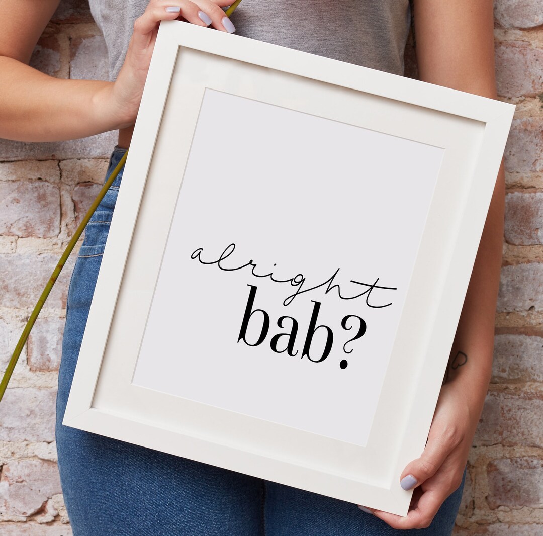 Alright Bab Digital Print - Bab Digital Print - Birmingham Print ...