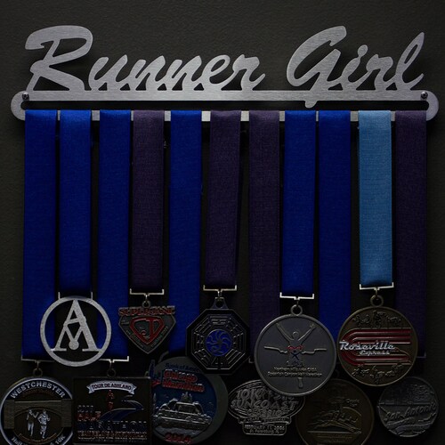 Running Medal Display Rack Runners Medal Display Rack | Etsy