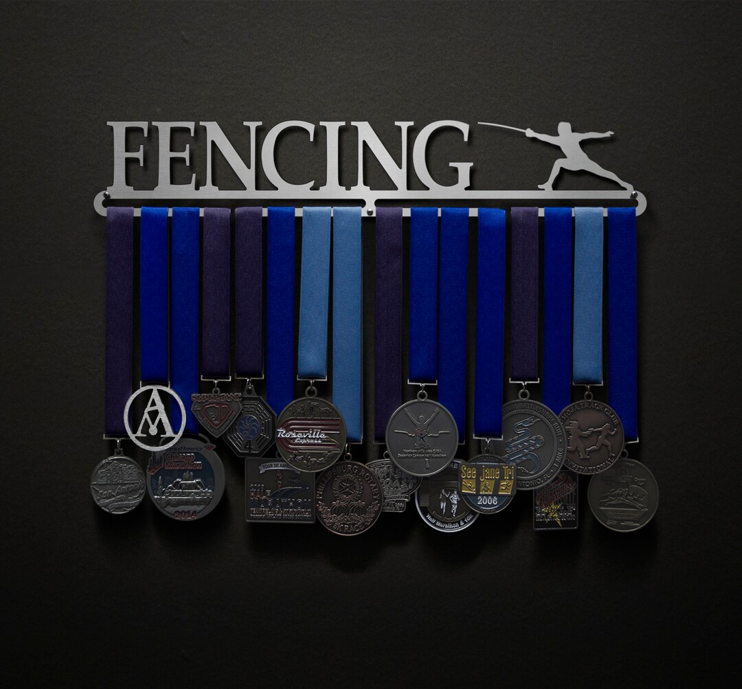 Fencing Allied Medal Hanger Holder Display Rack - Etsy