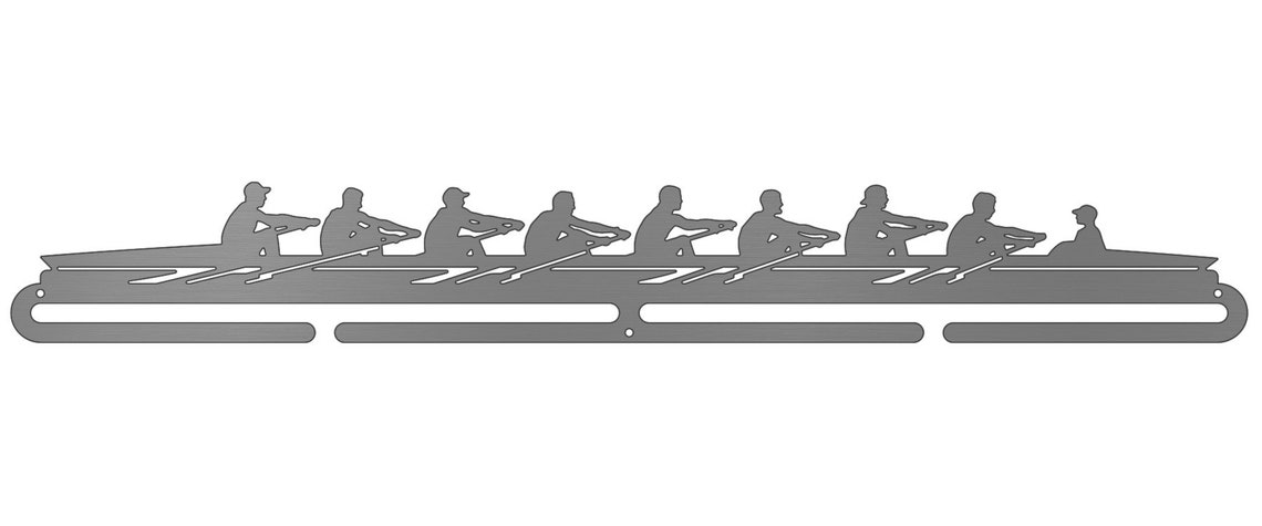 Rowing Scene Male OR Female Figures Allied Medal Hanger - Etsy