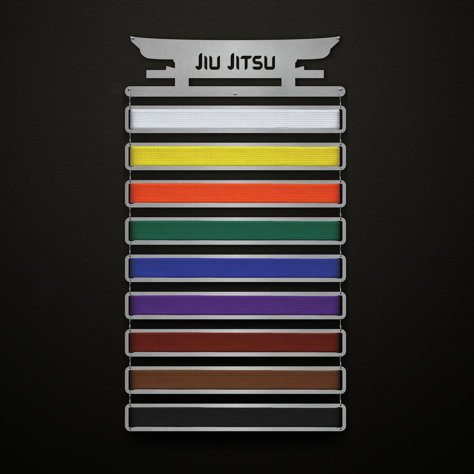 Jiu Jitsu Gateway Belt Display Modular Design Martial - Etsy