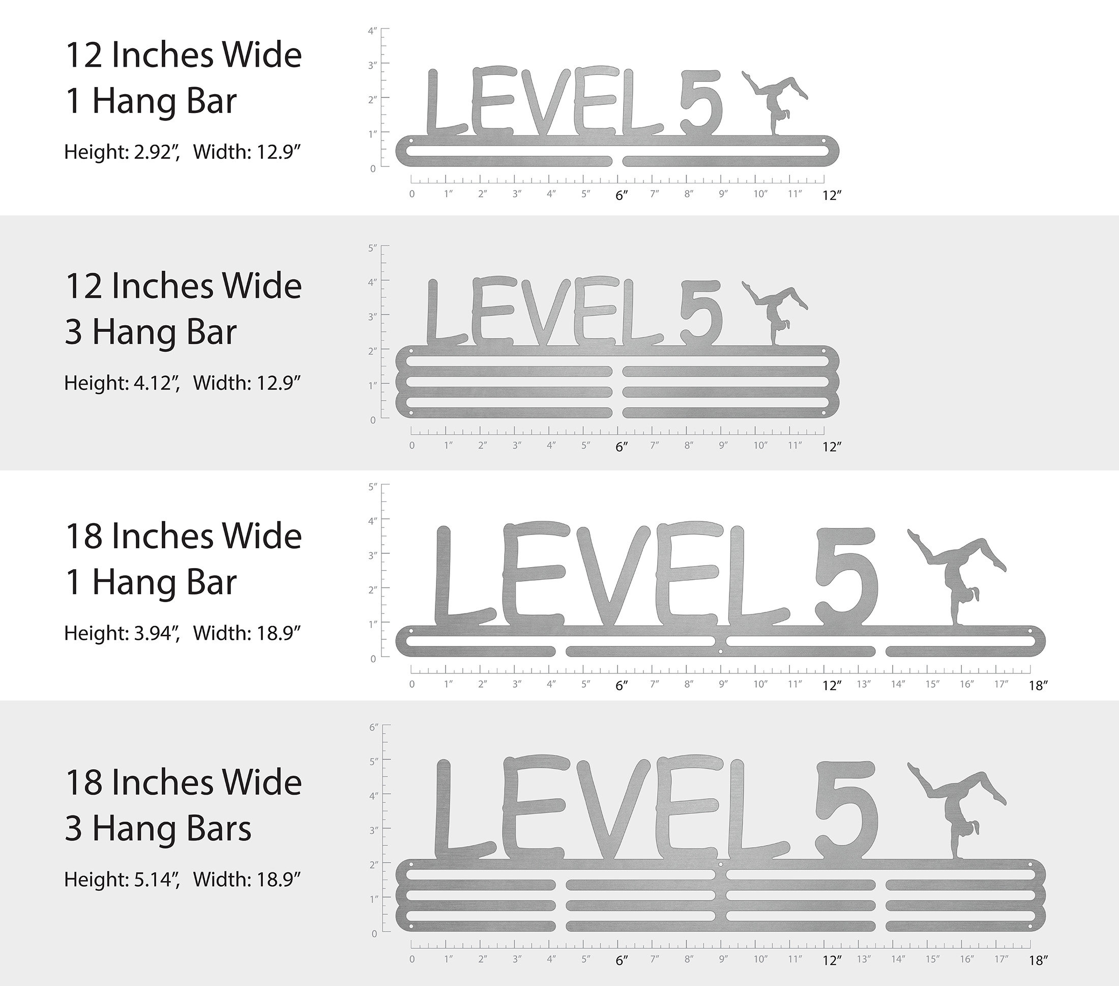 Gymnastics Levels Levels 2-10 Available Allied Medal - Etsy