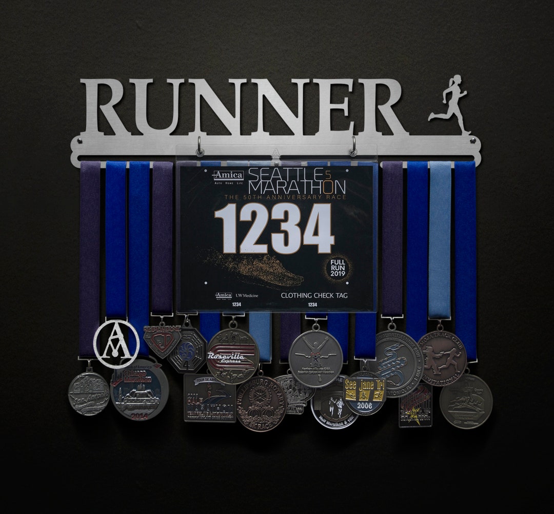 Runner Bib Display Male, Female, or Text-only Options Available BIB ...