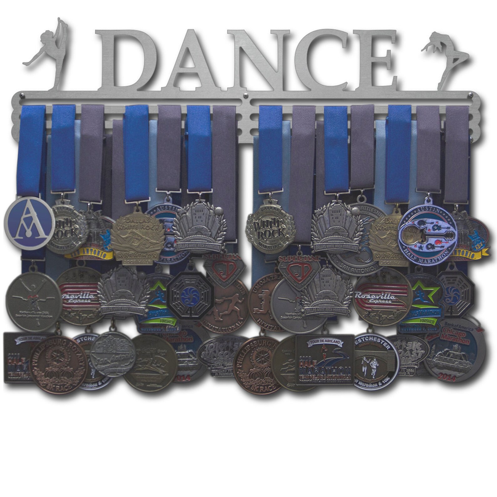 Dance Male or Female Figures Available Allied Medal Hanger | Etsy