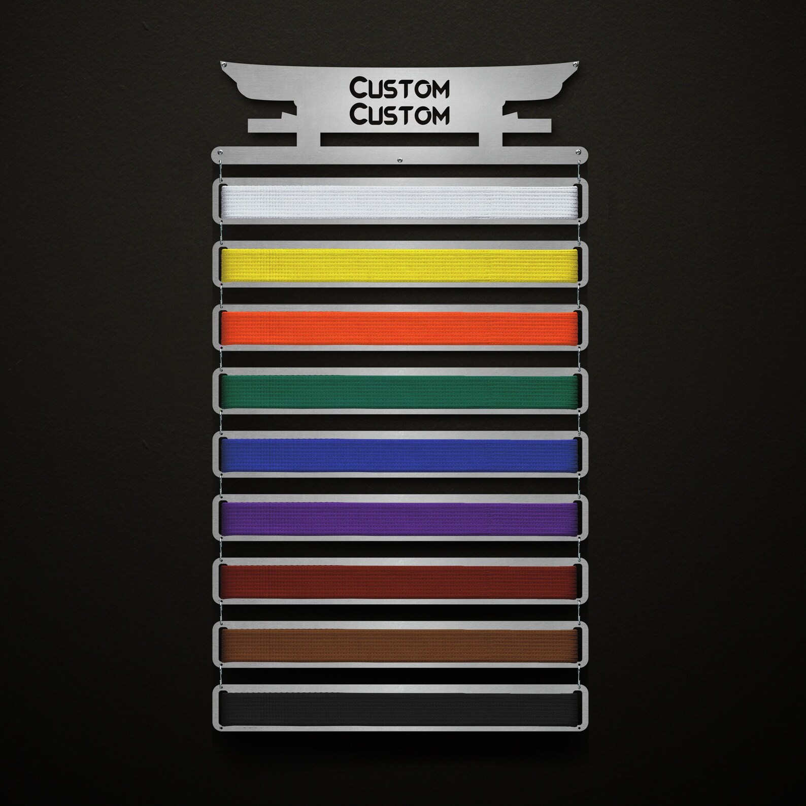 Custom Header Gateway Belt Display - Modular Design! - Martial Arts ...