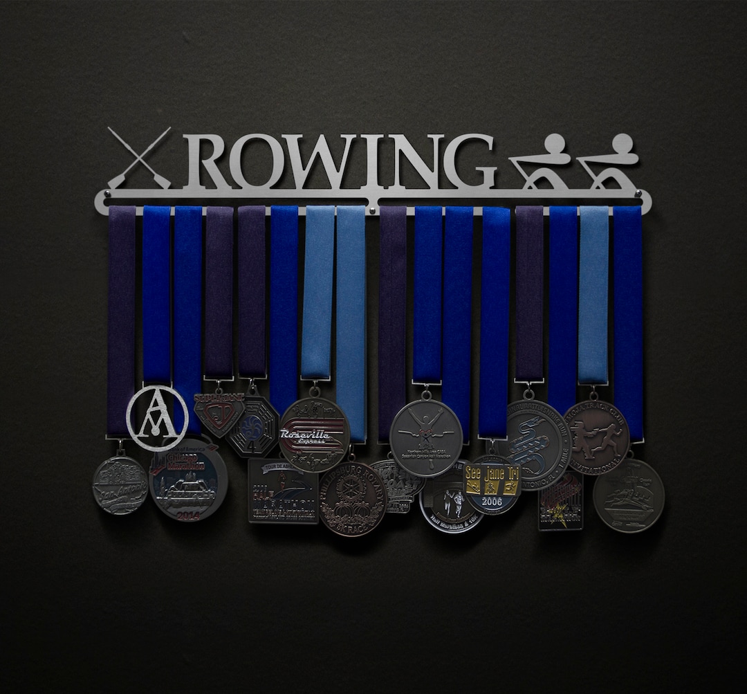 Rowing - Allied Medal Hanger Holder Display Rack - Etsy