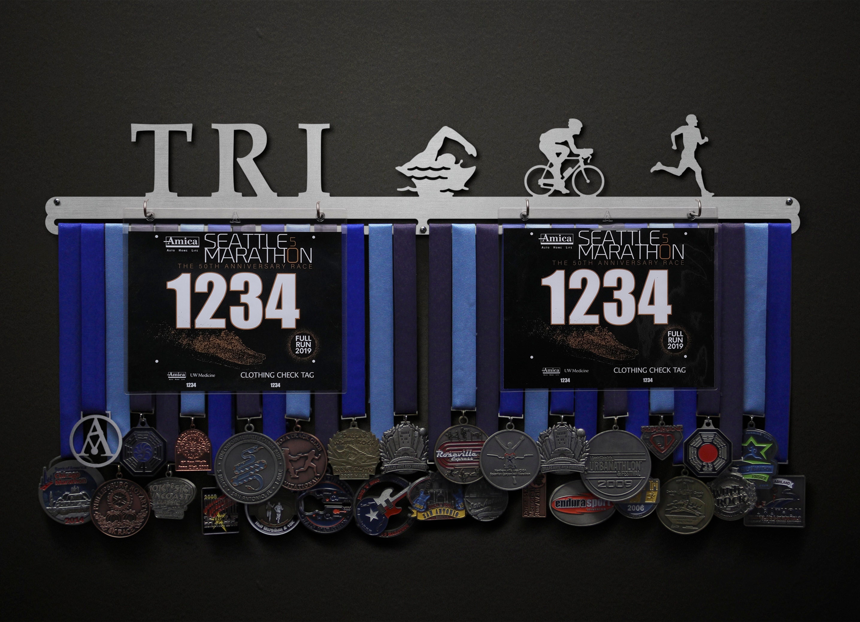 Triathlon Figures With tri Text Male or Female - Etsy