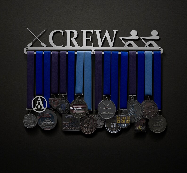 Crew Rowing Design Allied Medal Hanger Holder Display Rack - Etsy