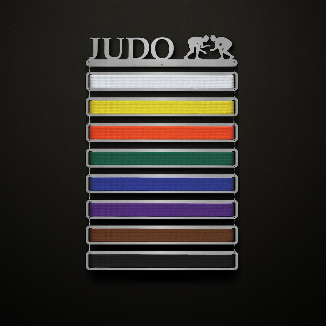 Judo Belt Display - Modular Design! - Male OR Female Figure Options ...