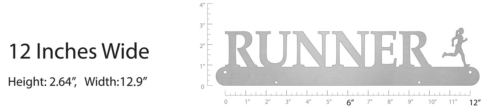 Runner Bib Display BIB Hanger Male Female and Text Only - Etsy