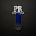PR Personal Record Various Font Options Available Allied Medal Hanger ...