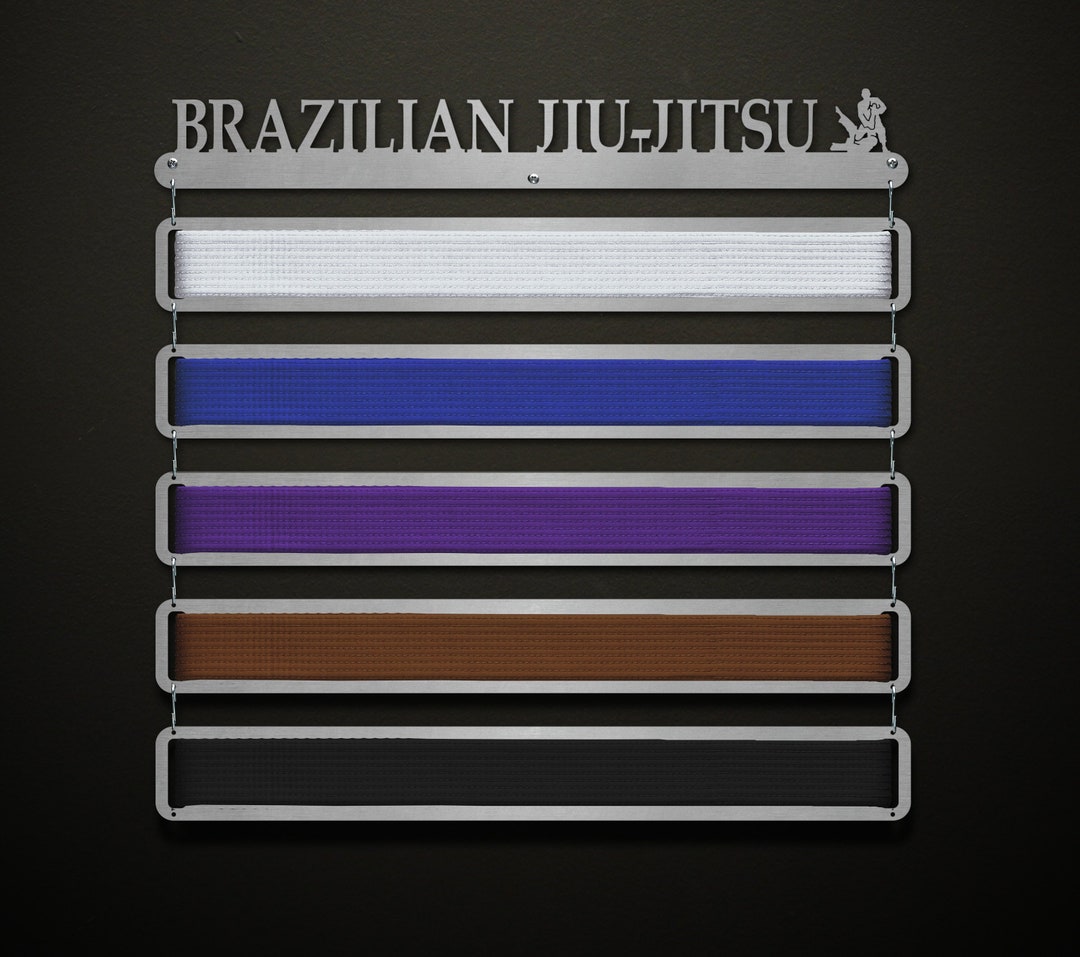 Brazilian Jiu Jitsu Belt Display Modular Design Male OR - Etsy