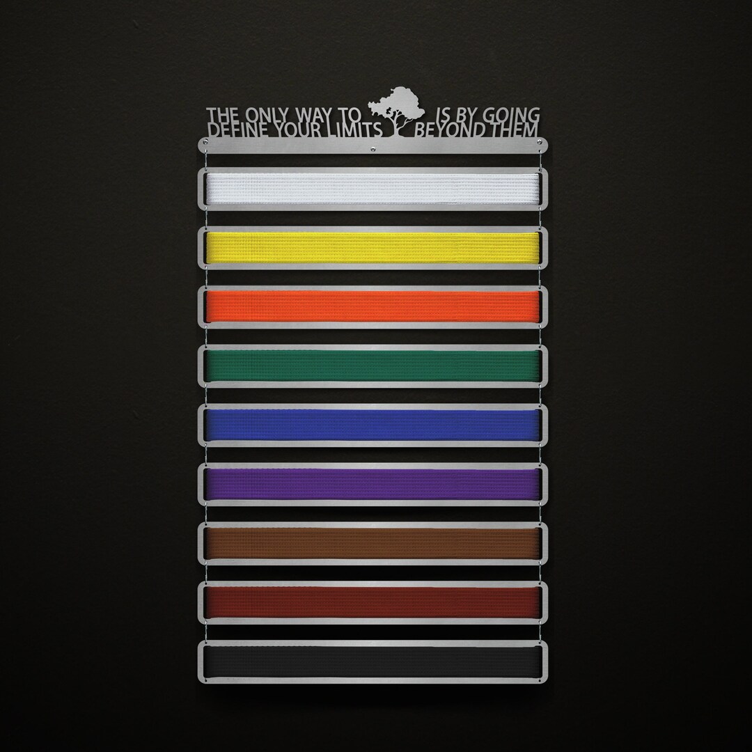 The Only Way to Define Your Limits is by Going Beyond Them Belt Display ...