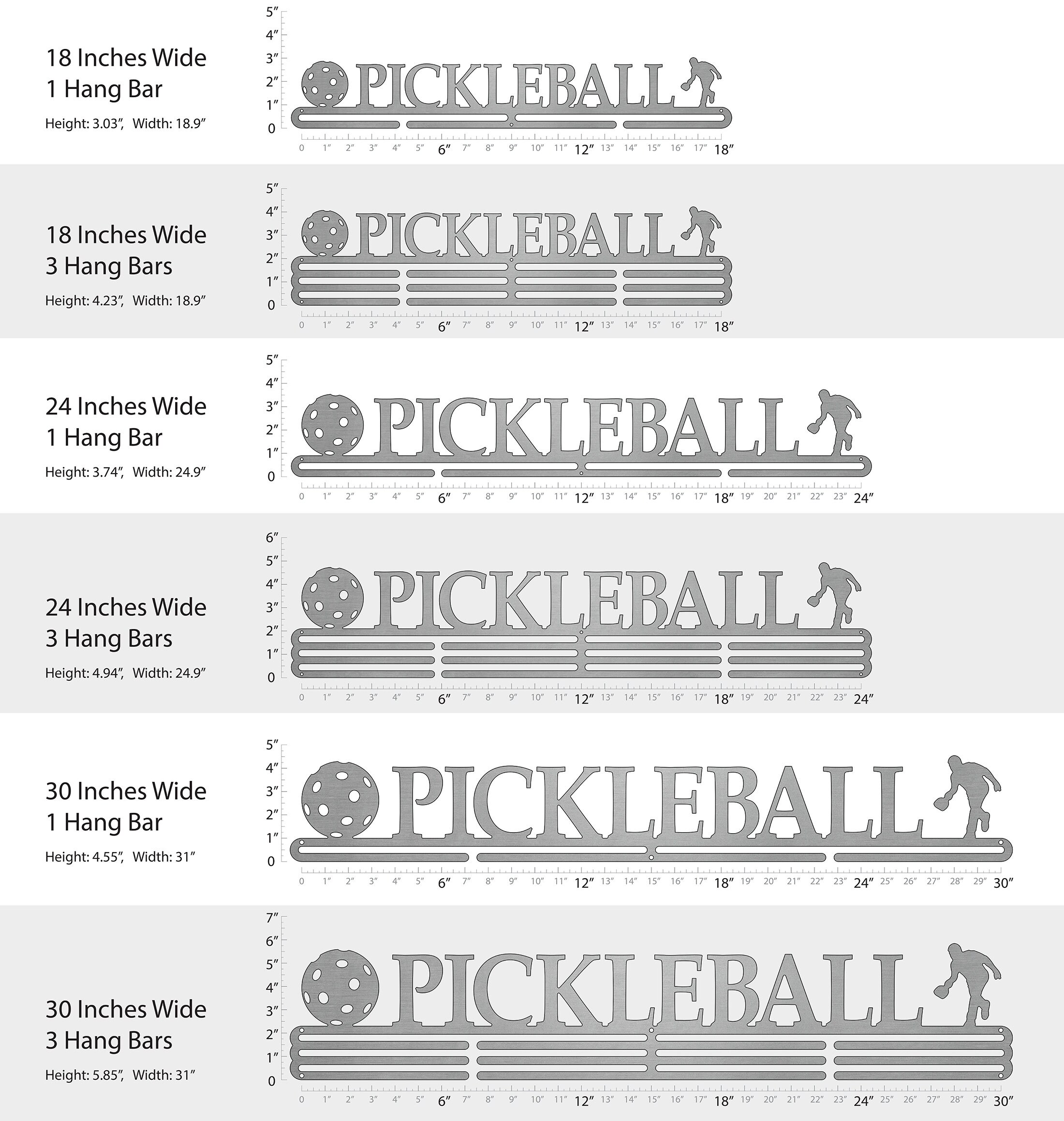 Pickleball - Male, Female, OR Pickleball Figure Only Options Available ...