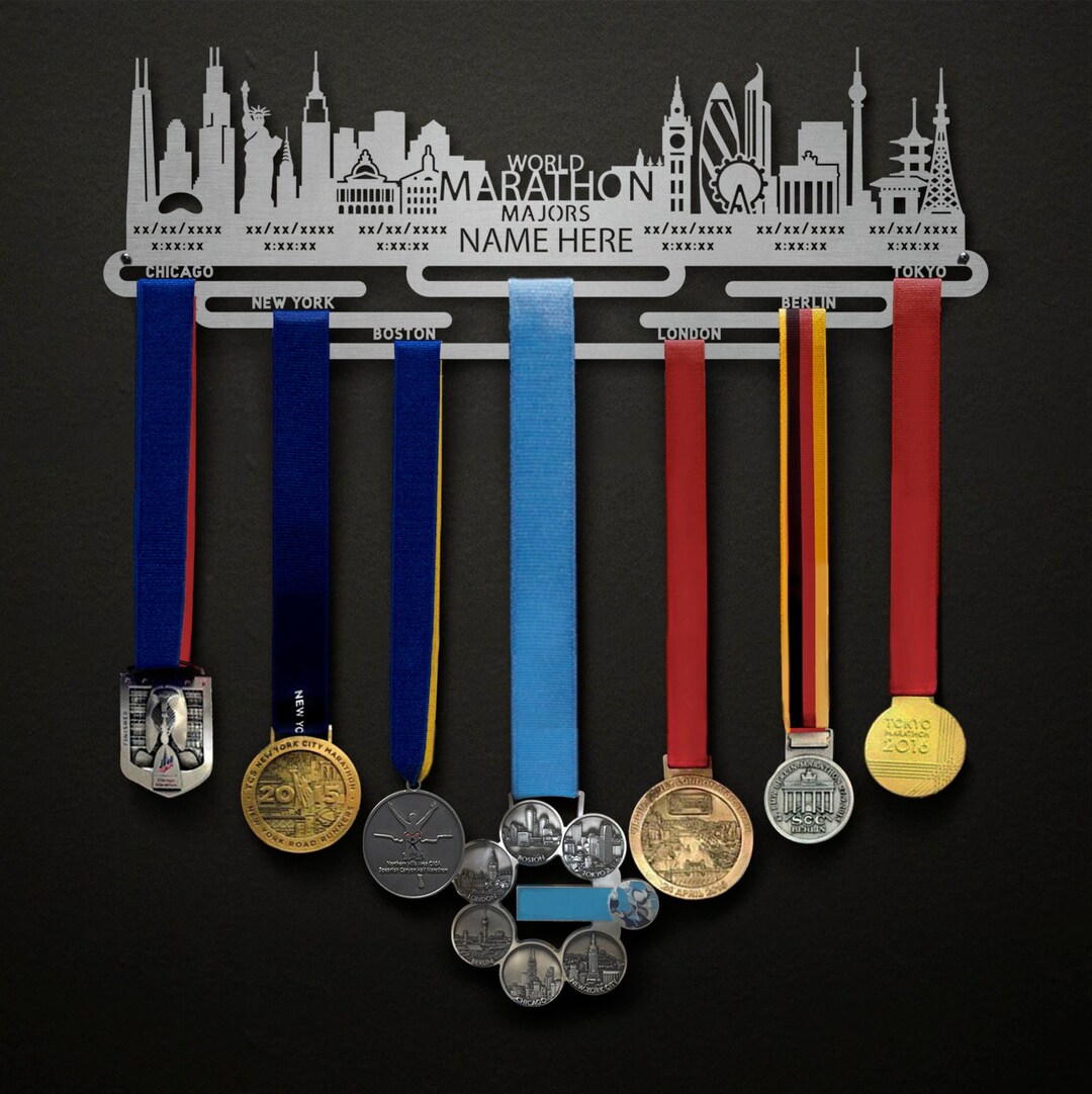 Custom! World Marathon Majors - Cityscape Edition - With Finish Dates ...