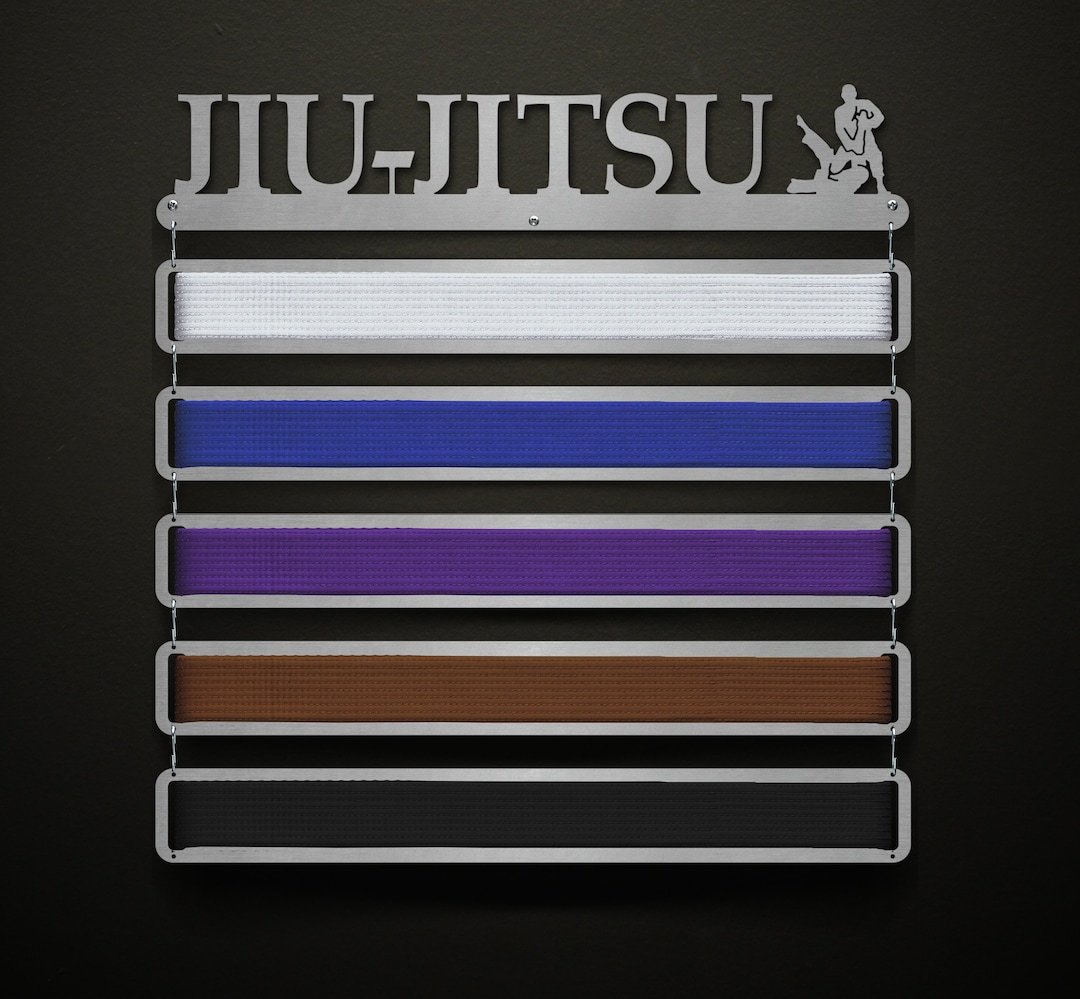Jiu Jitsu Belt Display Modular Design Male OR Female - Etsy