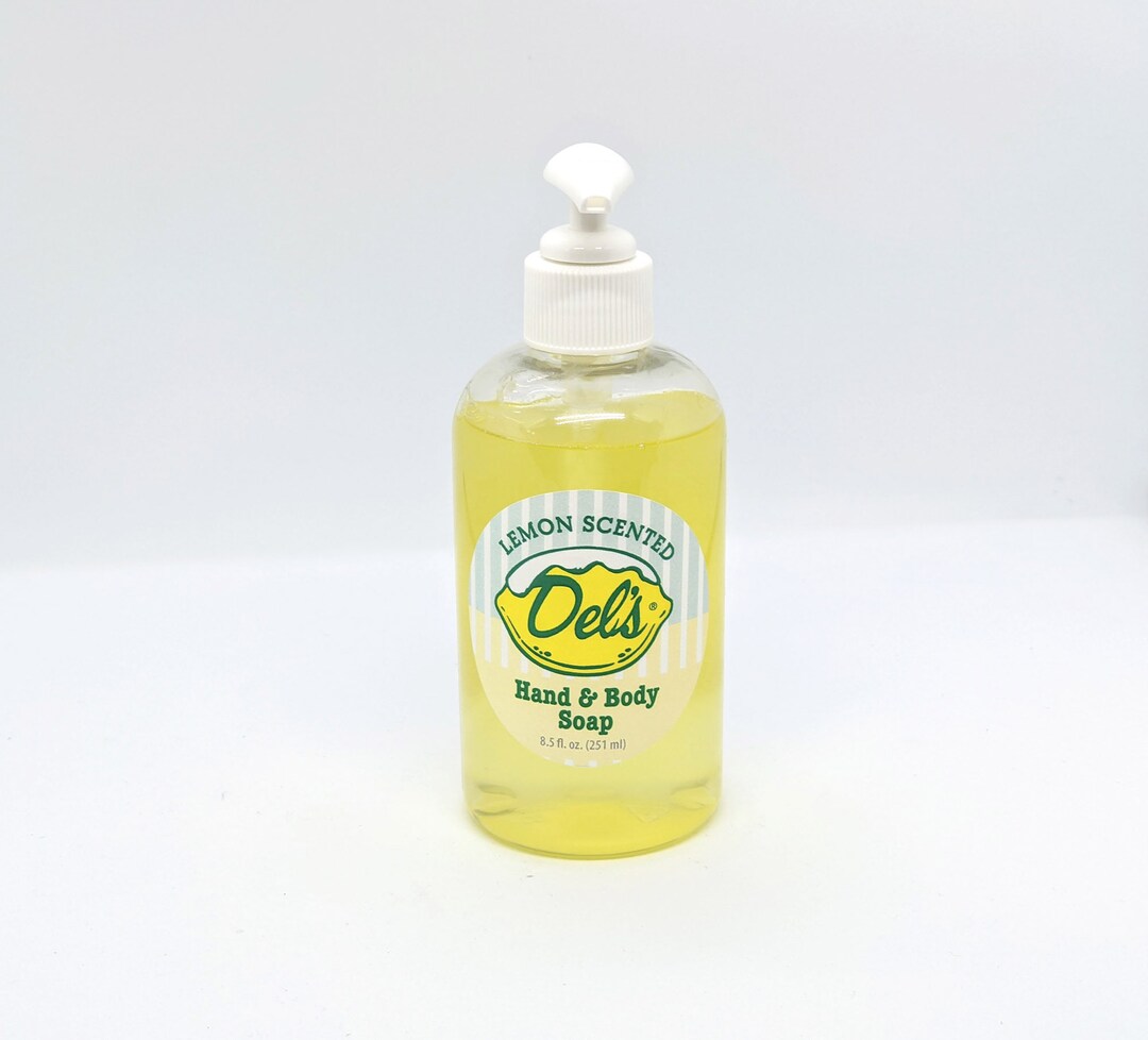 Del's Lemon Scented Hand and Body Soap - Etsy Österreich