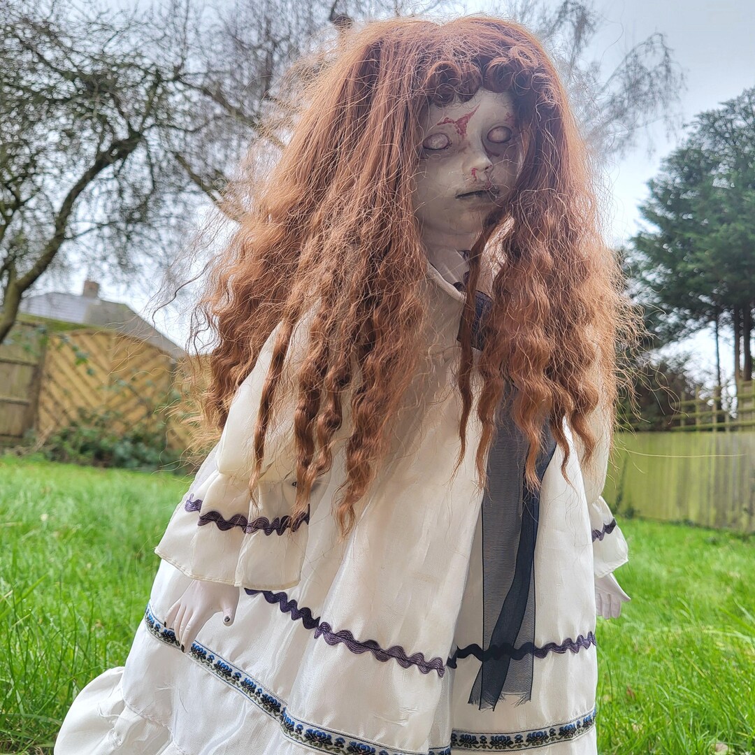 OOAK Creepy Porcelain Doll the Grudge Haunted Horror Collectable ...