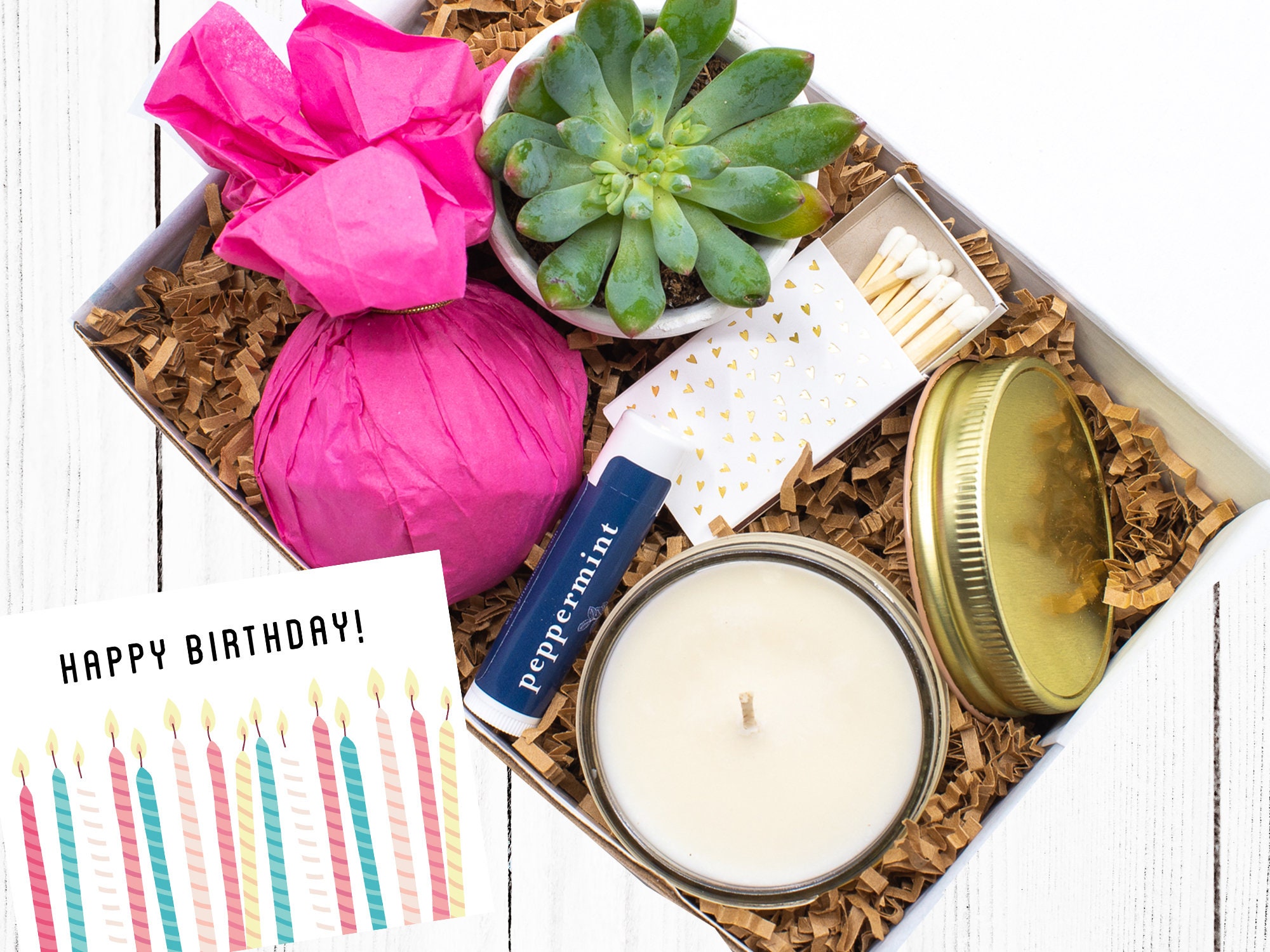 Happy Birthday Gift Box Birthday Gift Box Birthday Care Box | Etsy