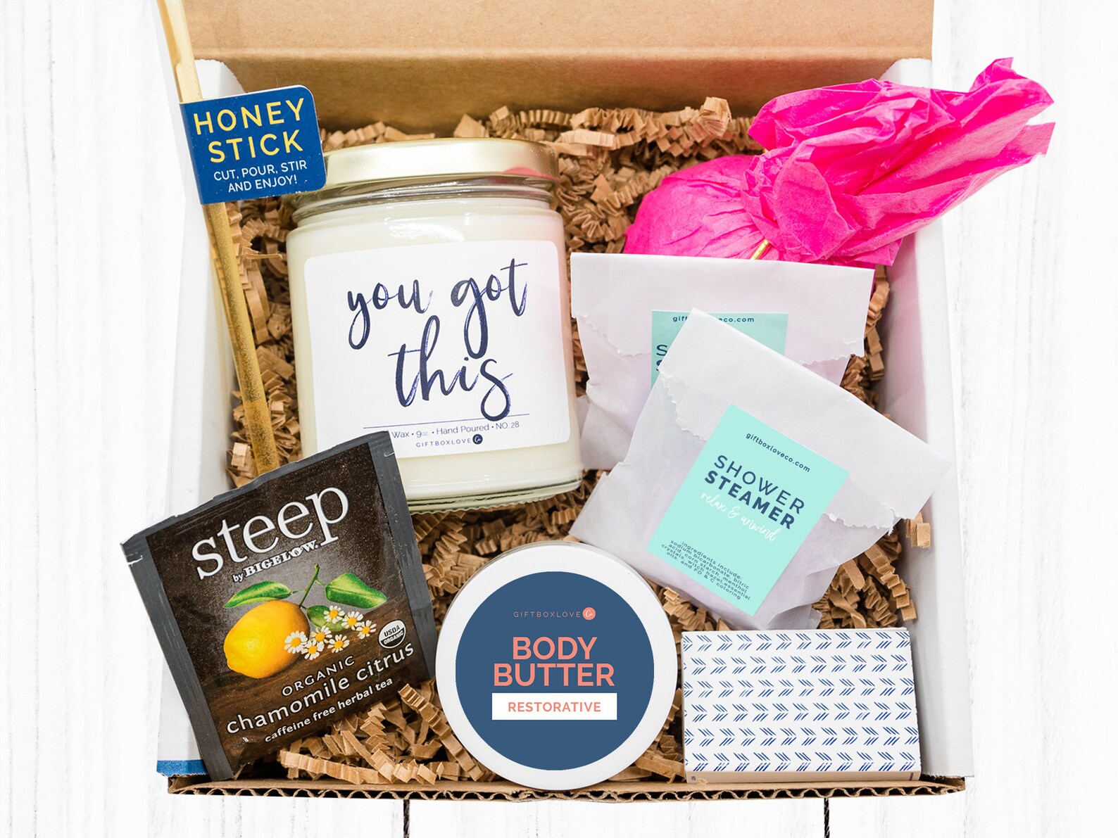 You Choose Candle Message Gift Box Christmas Gift for Her - Etsy