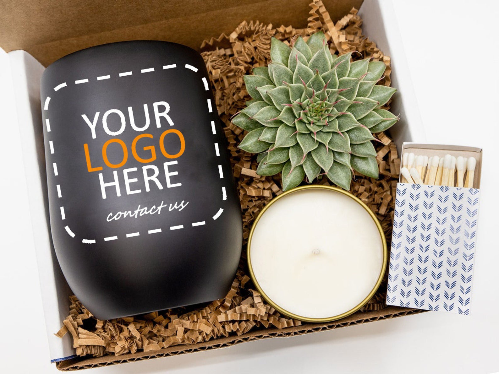 Corporate Gift Box Logo Gift Box Employee Appreciation - Etsy